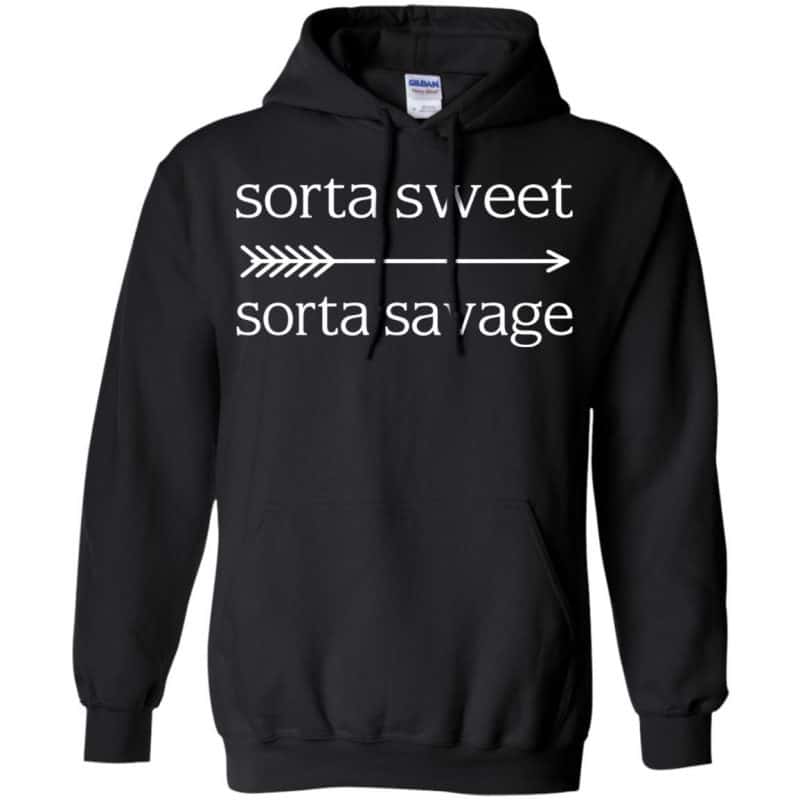 Sorta Sweet Sorta Savage - Gangster Shirt, Hoodie, Tank - 0sTees