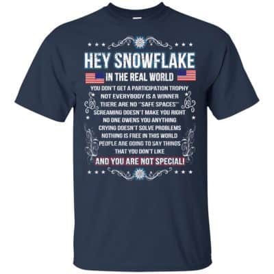 Hey Snowflake In The Real World Shirt, Hoodie - 0sTees