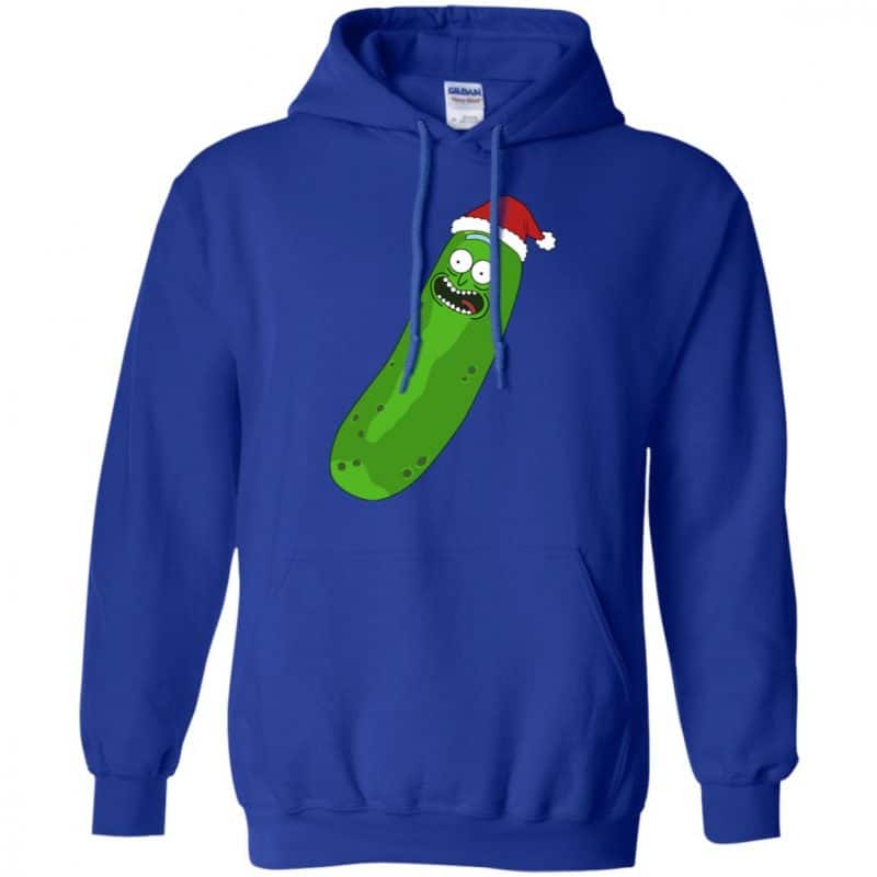Rick And Morty: Pickle Rick Christmas Santa Hat T-Shirts | 0sTees