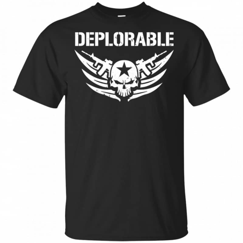 Deplorable 2nd Amendment Distressed Shirt, Hoodie, Tank - 0sTees
