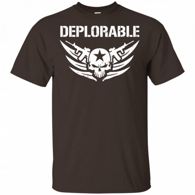 Deplorable 2nd Amendment Distressed Shirt, Hoodie, Tank - 0sTees