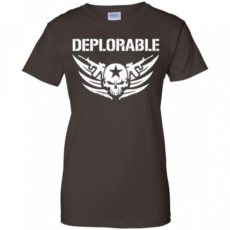 Deplorable 2nd Amendment Distressed Shirt, Hoodie, Tank - 0sTees