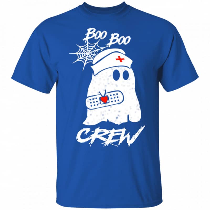 Boo Boo Crew Nurse Ghost Funny Halloween Costume Gift Shirt, Hoodie ...