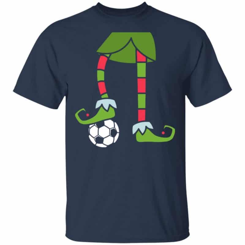 Soccer Christmas Elf Xmas Gift Shirt, Hoodie, Tank | 0sTees
