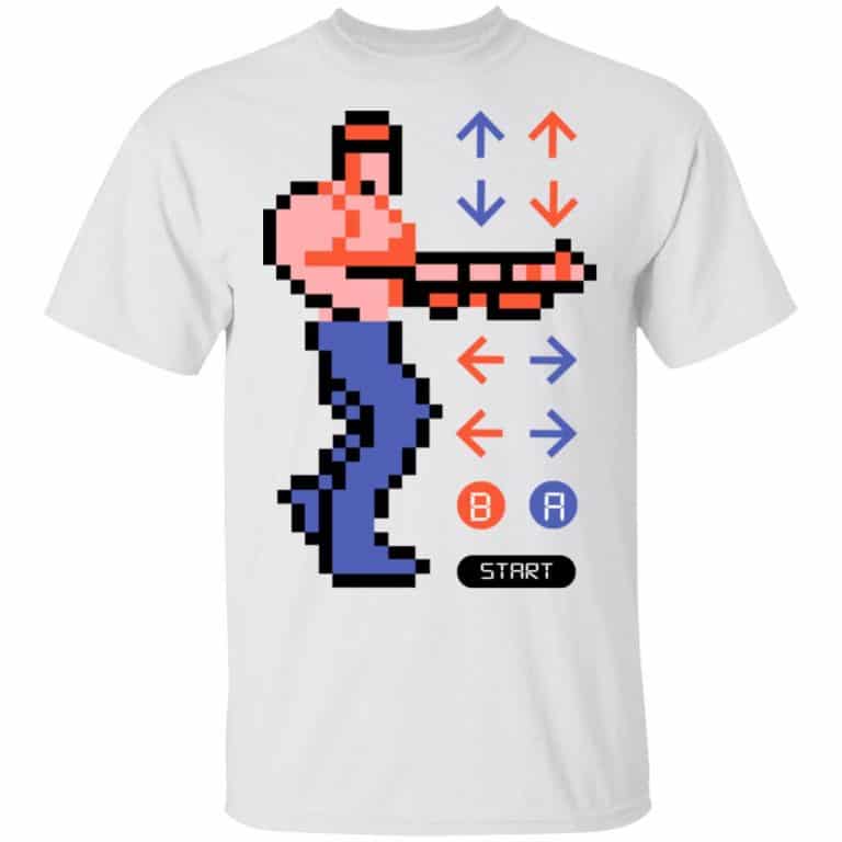 Contra Konami Code Shirt, Hoodie, Tank Top - 0sTees
