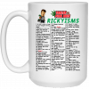 Trailer Park Boys Rickyisms White Mug | 0sTees