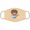 Hello Tree Bob Ross Face Mask | 0sTees