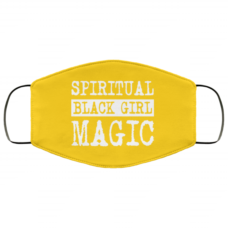 Spiritual Black Girl Magic Face Mask - 0sTees