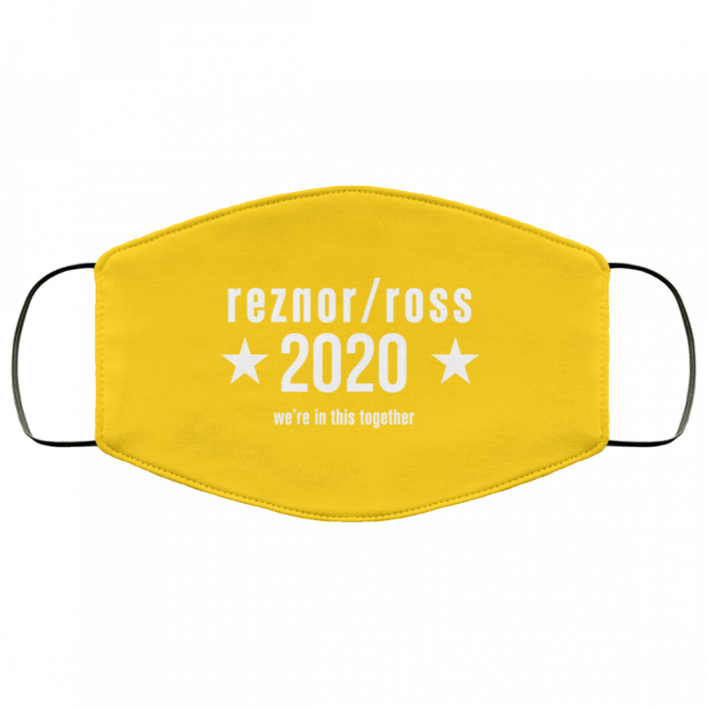 Reznor Ross 2020 We're In This Together Face Mask - 0sTees