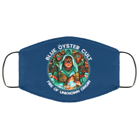 Blue Öyster Cult Fire Of Unknown Origin Face Mask - 0sTees