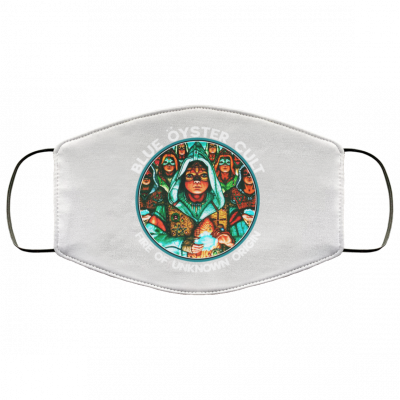 Blue Öyster Cult Fire Of Unknown Origin Face Mask | 0sTees