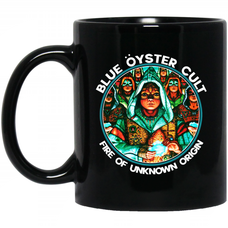 Blue Öyster Cult Fire Of Unknown Origin Mug - 0sTees