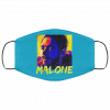 Malone Vintage Rapper Post Malone Face Mask | 0sTees