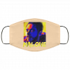 Malone Vintage Rapper Post Malone Face Mask | 0sTees