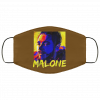 Malone Vintage Rapper Post Malone Face Mask | 0sTees
