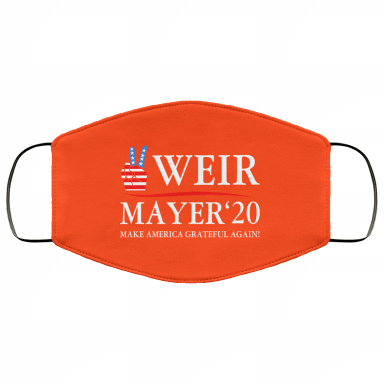 Weir Mayer 2020 Make America Grateful Again Face Mask | 0sTees
