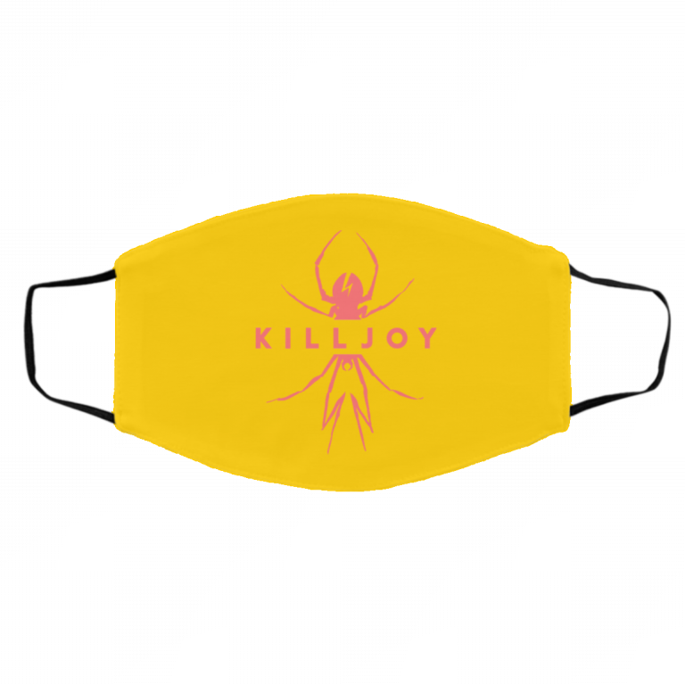 Killjoy Spider Danger Days My Chemical Romance Album Face Mask - 0sTees