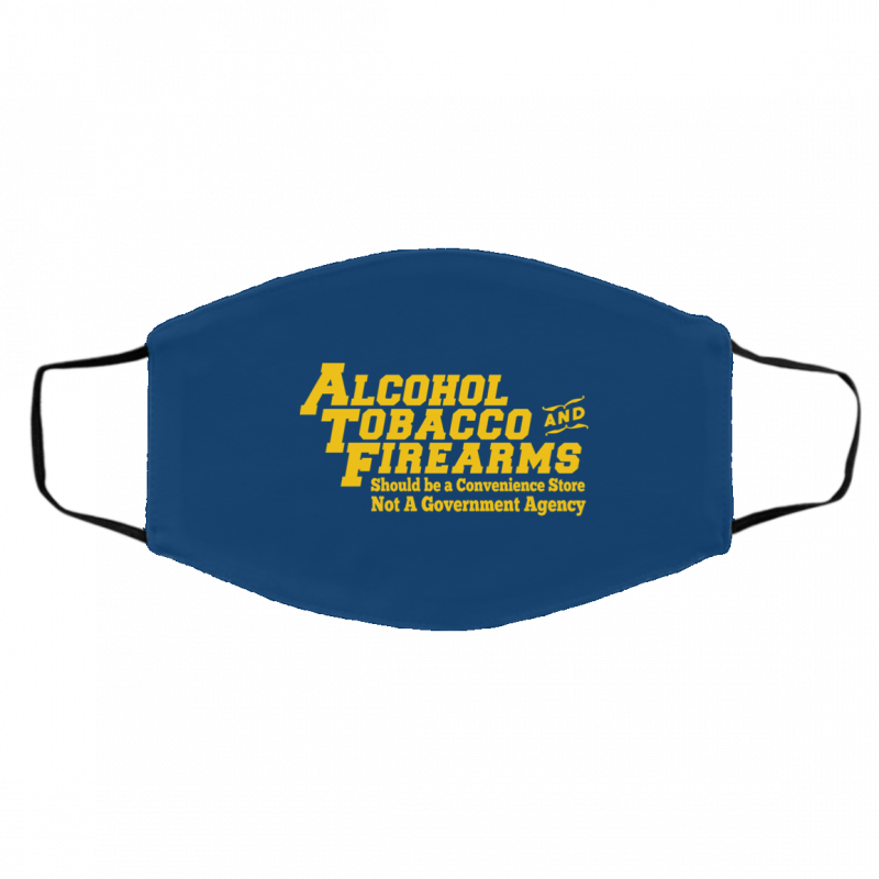 ATF Alcohol Tobacco And Firearms Face Mask - 0sTees