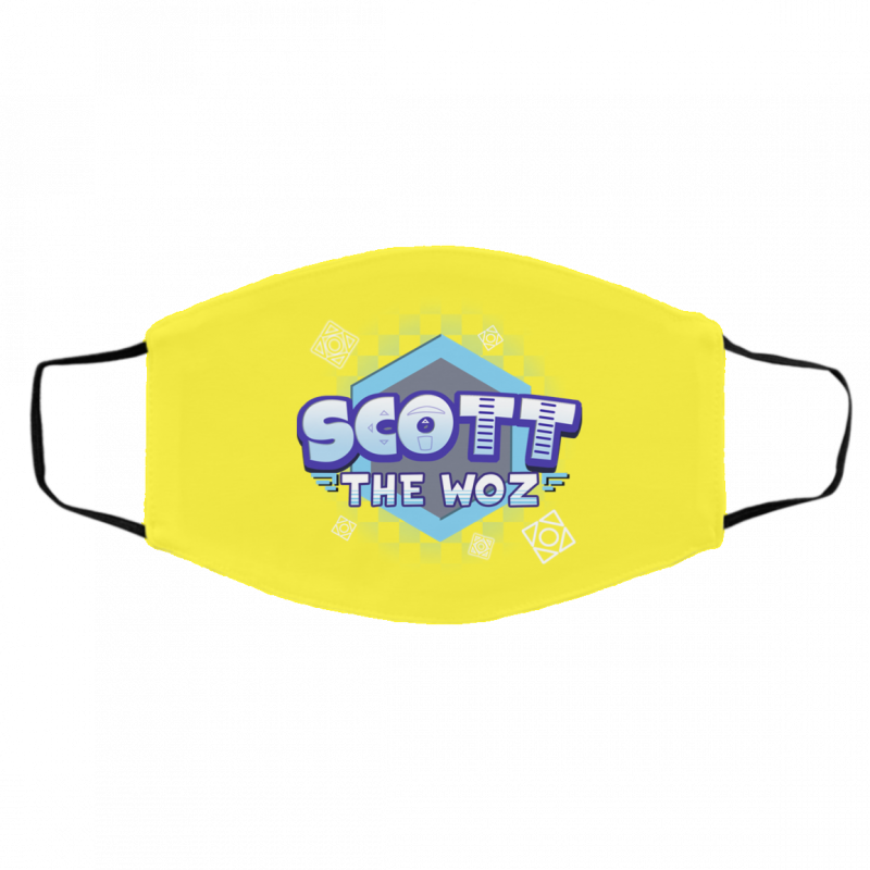 Scott The Woz Logo Face Mask - 0sTees