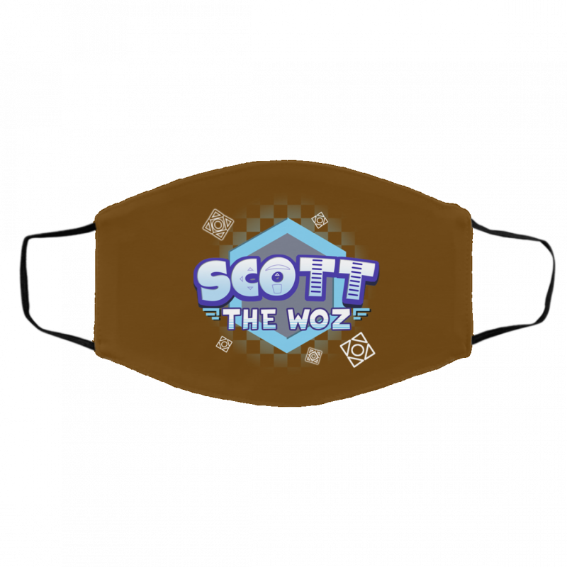 Scott The Woz Logo Face Mask - 0sTees