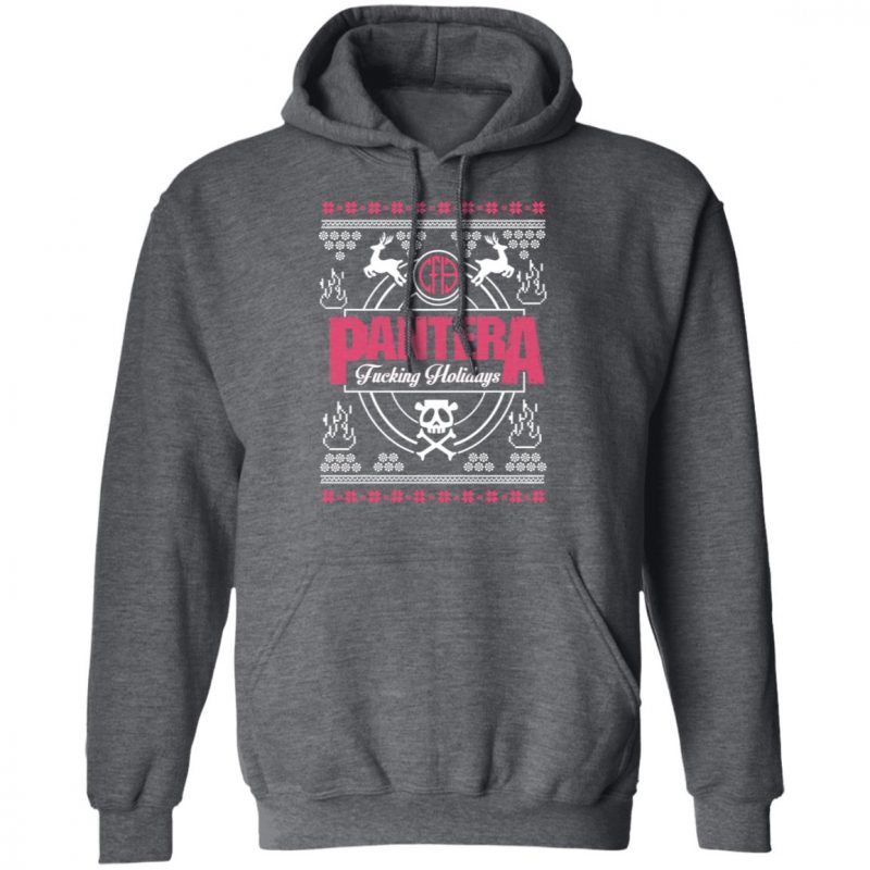 Pantera Fucking Holidays Christmas Sweatshirt, Hoodie, Tank - 0sTees