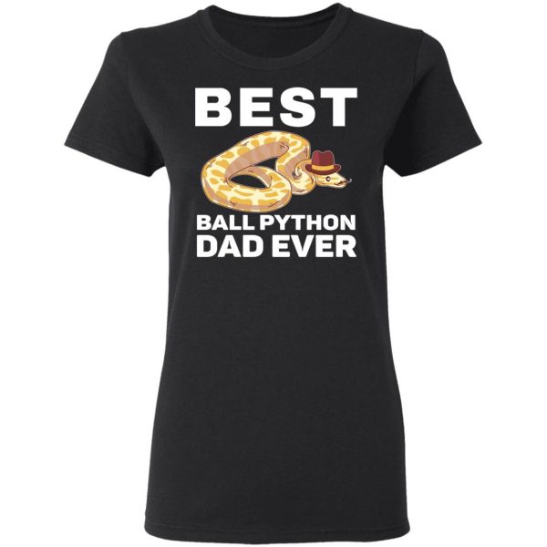 Best Ball Python Dad Beard Mustache Pet Snake Shirt | 0sTees