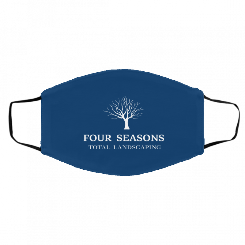 Four Seasons Total Landscaping Face Mask - 0sTees