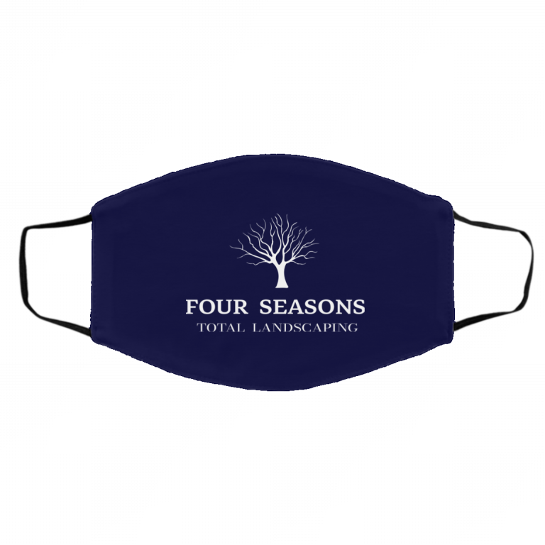 Four Seasons Total Landscaping Face Mask - 0sTees