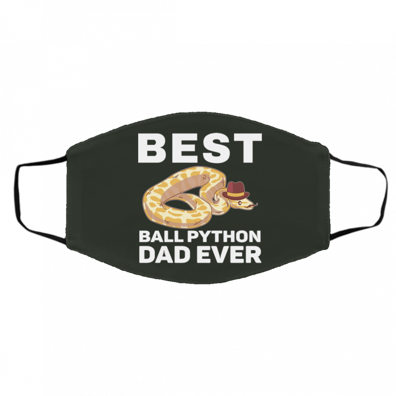 Best Ball Python Dad Beard Mustache Pet Snake Face Mask - 0sTees
