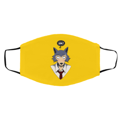 Beastars Legoshi The Wolf Anime Essential Face Mask - 0sTees