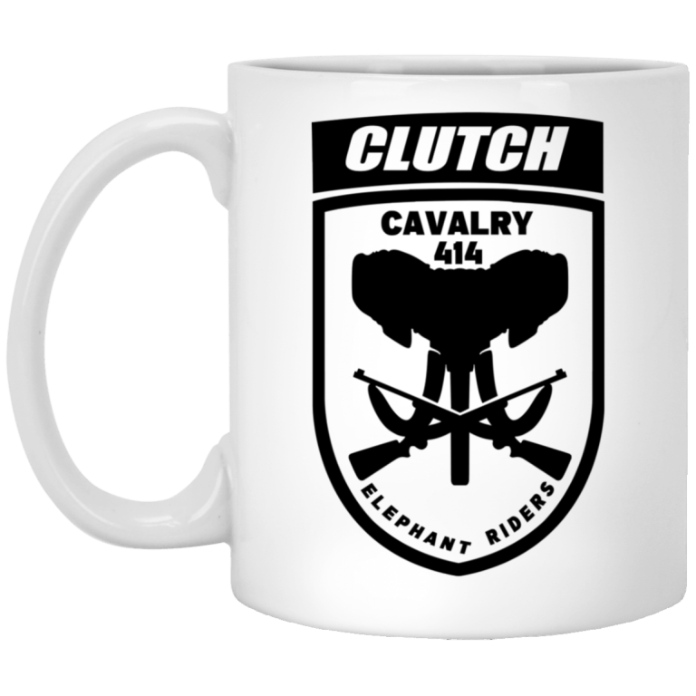 Clutch Elephant Riders Cavalry 414 Mug - 0sTees