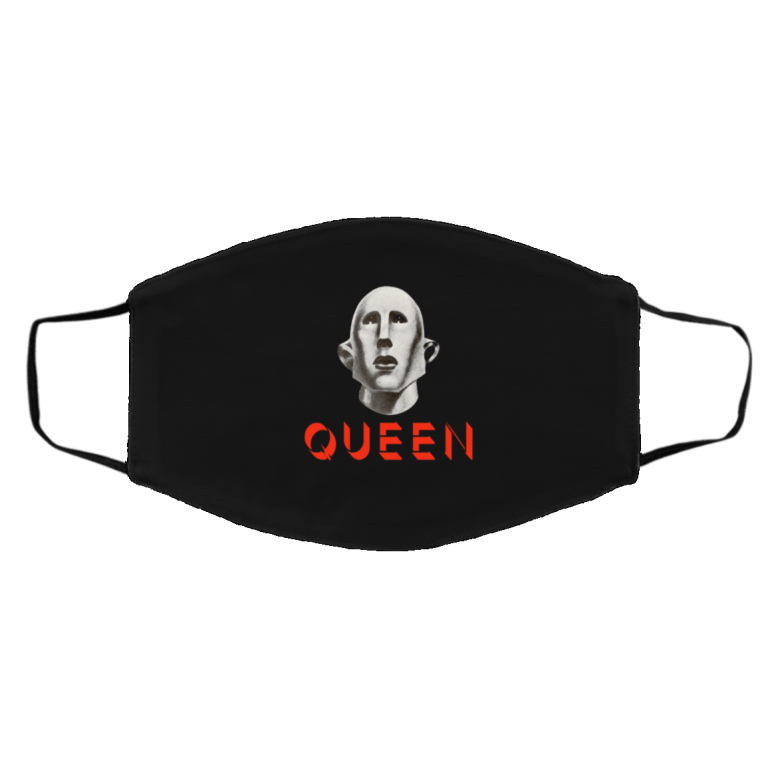 Queen We Are The Champions Queen 1977 Face Mask - 0sTees
