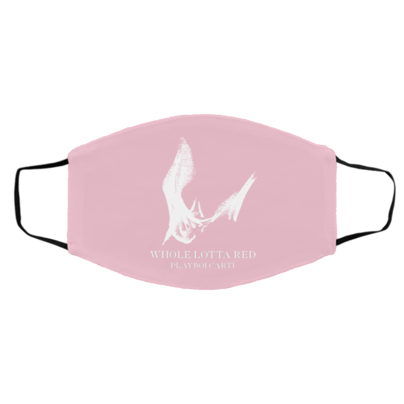 Whole Lotta Red Playboi Carti Merch Face Mask | 0sTees