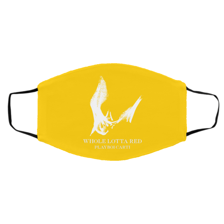 Whole Lotta Red Playboi Carti Merch Face Mask | 0sTees