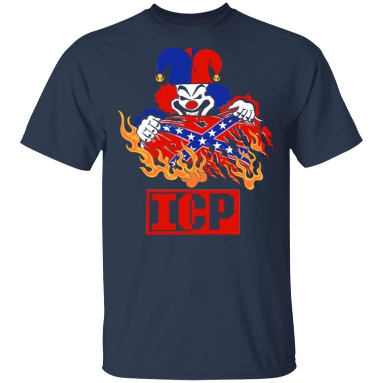 Icp Rebel Flag Shirt, Insane Clown Posse Rebel Flag Shirt Icp Shirt