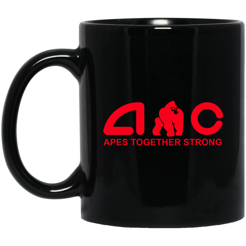 AMC Apes Together Strong AMC To The Moon Mug - 0sTees