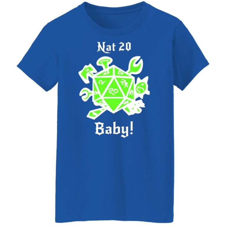 Nat 20 Baby Shirt, Hoodie, Tank | 0sTees