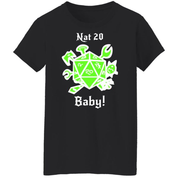 Nat 20 Baby Shirt, Hoodie, Tank - 0sTees